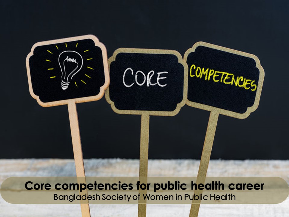 Core competencies that a public health career needs - WSIF